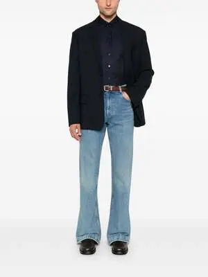 Etro Paisley-jacquard Shirt - Blue