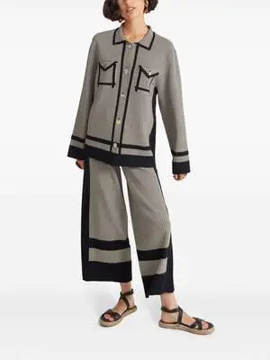 TEMPERLEY LONDON Orelie Knit Trousers - Black