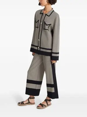 TEMPERLEY LONDON Orelie Knit Trousers - Black