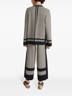 TEMPERLEY LONDON Orelie Knit Trousers - Black