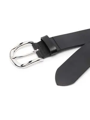MARANT Zaph Leather Belt - Black
