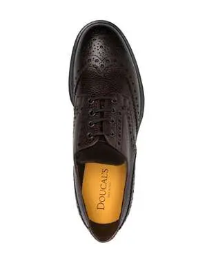 DOUCAL'S Leather Derby Shoes