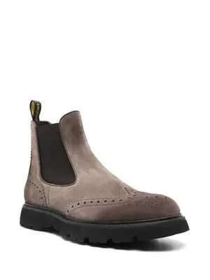 DOUCAL'S Suede Chelsea Boots - Brown