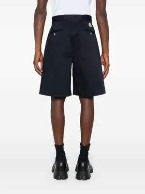 Moncler Gabardine Bermuda Shorts