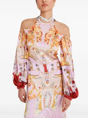 Temperley London Off The Shoulder Day Dresses