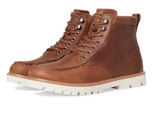 Toms Palomar Water Resistant Leather Lace-up Boots - Brown