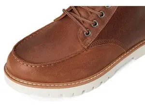 Toms Palomar Water Resistant Leather Lace-up Boots - Brown