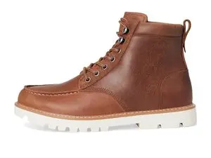 Toms Palomar Water Resistant Leather Lace-up Boots - Brown