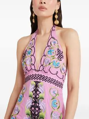 TEMPERLEY LONDON Florentine Maxi Dress - Pink
