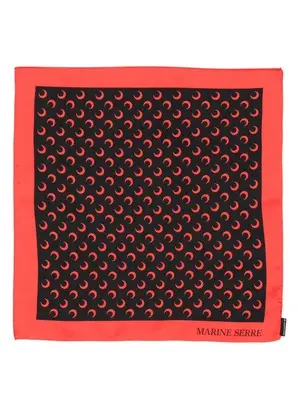 MARINE SERRE Moon Silk Scarf