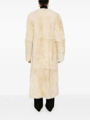 TOTEME Silky Shearling Long Coat