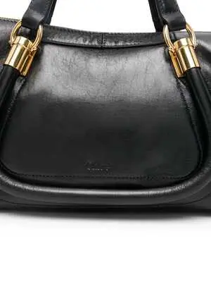 Chloé Small Paraty 24 Tote Bag - Black