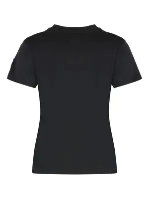 Moncler Crystal-embellished T-shirt - Black