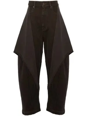 JW Anderson Cropped Sculptural Jeans