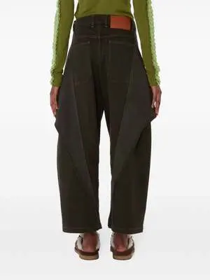 JW Anderson Cropped Sculptural Jeans
