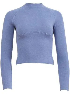 FLEUR DU MAL Underbust Sweater - Blue