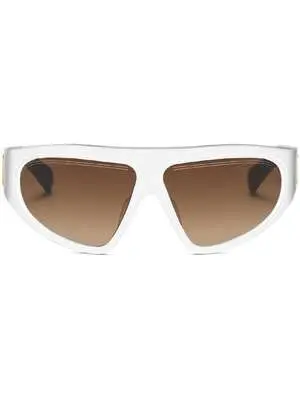 Balmain B-escape Oversize-frame Sunglasses - White