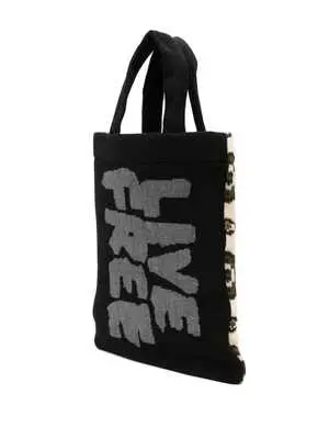 Comme Des Garçons Knitted Tote Bag