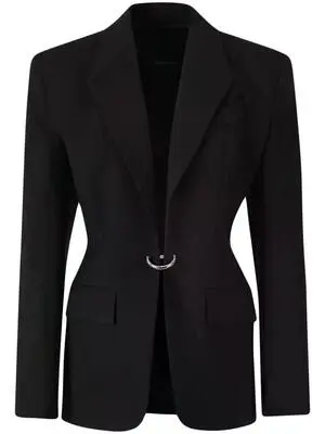 Mugler Button Detailed Blazers For Women