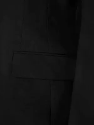 MUGLER Pierced Tailored Blazer - Black