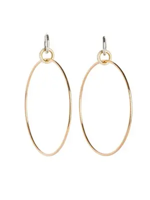 SPINELLI KILCOLLIN Spinelli Kilcollin 18kt Rose Gold Altaire Diamond Hoop Earrings