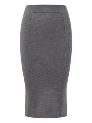 Pinko Knitted Pencil Skirt