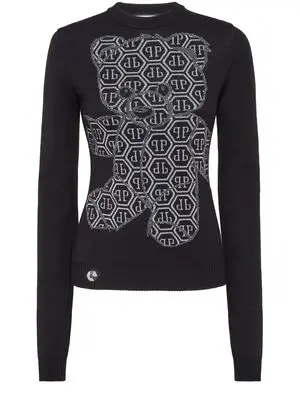 Philipp Plein Bear-motif Jumper
