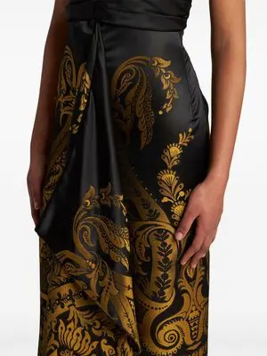 Etro Jacquard Midi Dress