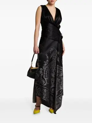 Etro Jacquard Silk Maxi Dress