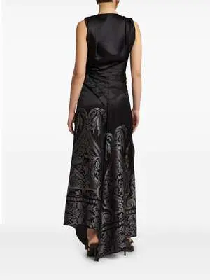 Etro Jacquard Silk Maxi Dress