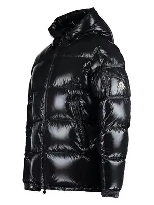 Moncler Ecrins Padded Down Jacket - Black