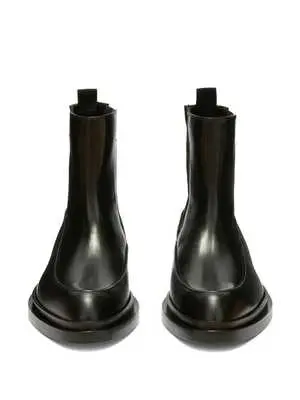 JIL SANDER Leather Chelsea Boots