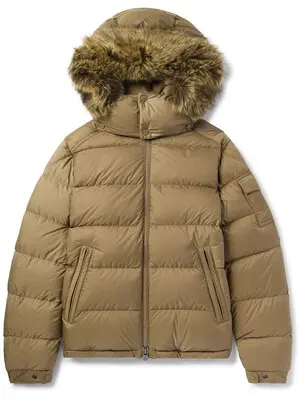 Moncler Faux Fur Jackets For Men