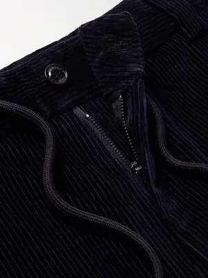 Moncler Straight-leg Cotton-corduroy Trousers