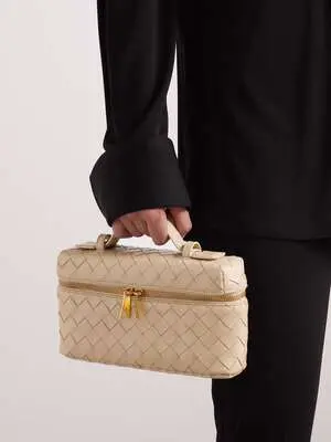 Bottega Veneta Bang Bang Vanity Intrecciato Leather Tote
