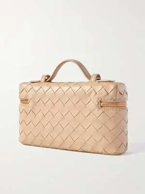 Bottega Veneta Bang Bang Vanity Intrecciato Leather Tote