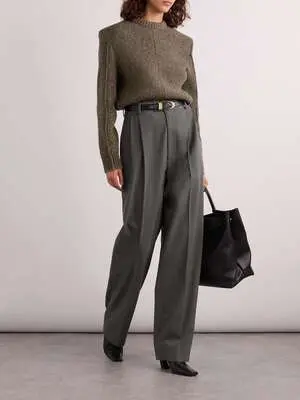 Bottega Veneta Wool-blend Sweater - Taupe