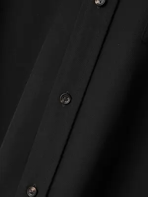 Bottega Veneta Wool-twill Shirt - Black