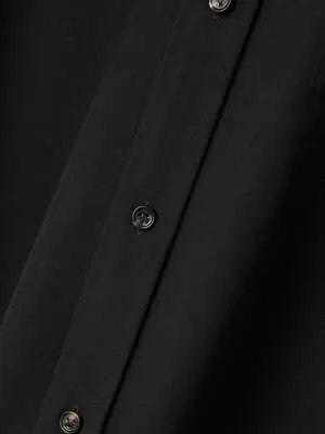 Bottega Veneta Wool-twill Shirt - Black