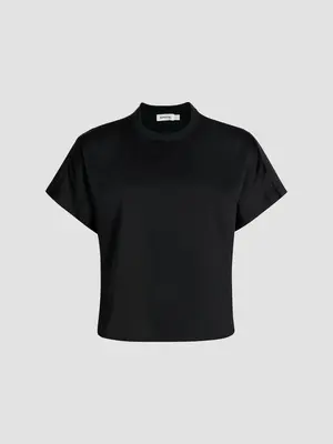 Simkhai Addy Knit-back T-shirt - Black