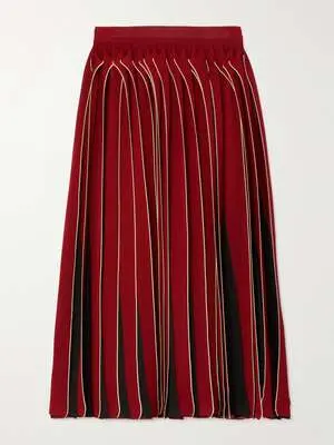 Bottega Veneta Paneled Midi Skirt