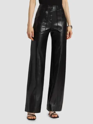 Cinq À Sept Benji Faux Leather Pants
