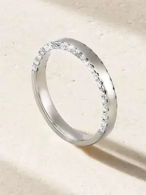 Yvonne Léon Grignotée 9-karat White Diamond Ring