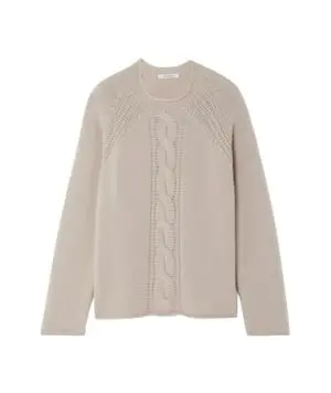 Max Mara Pico Cable-knit Cashmere Sweater