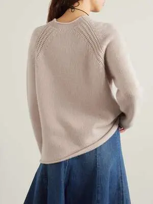 Max Mara Pico Cable-knit Cashmere Sweater