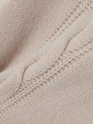 Max Mara Pico Cable-knit Cashmere Sweater