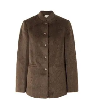 Loulou De Saison Alpaca And Wool-blend Jacket