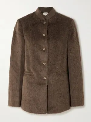 Loulou De Saison Alpaca And Wool-blend Jacket