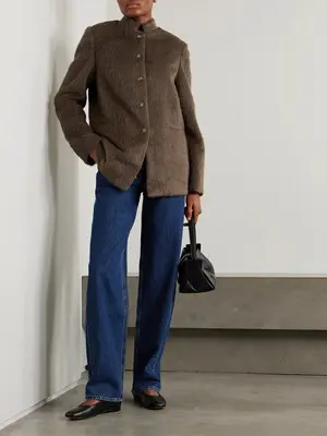 Loulou De Saison Alpaca And Wool-blend Jacket