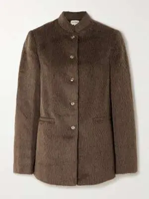 Loulou De Saison Alpaca And Wool-blend Jacket